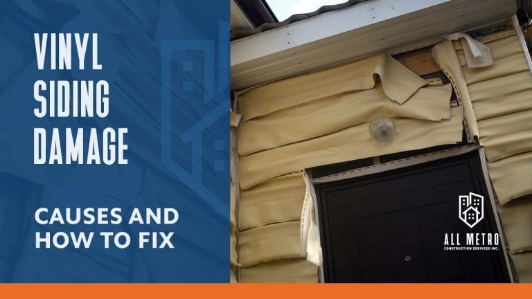 Vinyl Siding Damage – Causes and How to Fix It - All Metro CSI